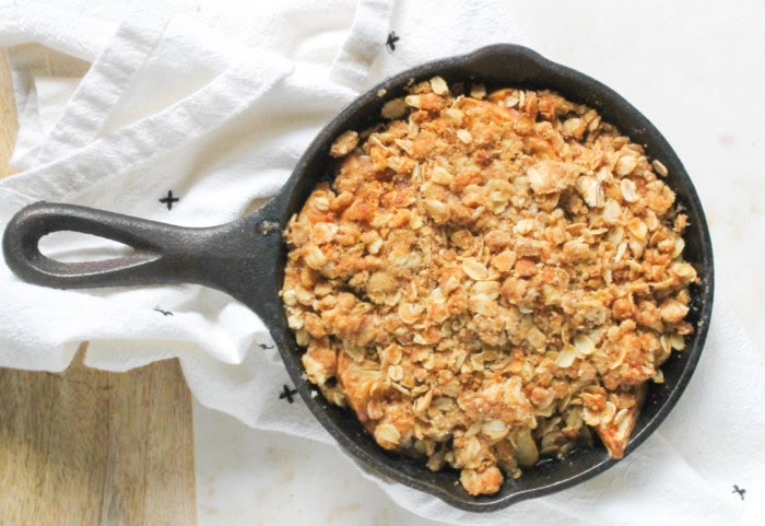 Mini Apple Crisp Skillet – The Salted Cookie