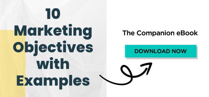 marketing objectives examples