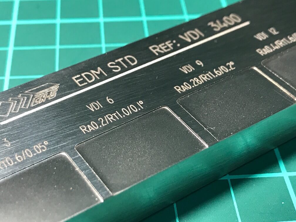 VDI 3400 Ref VDI #0~VDI #15 Steel Plate