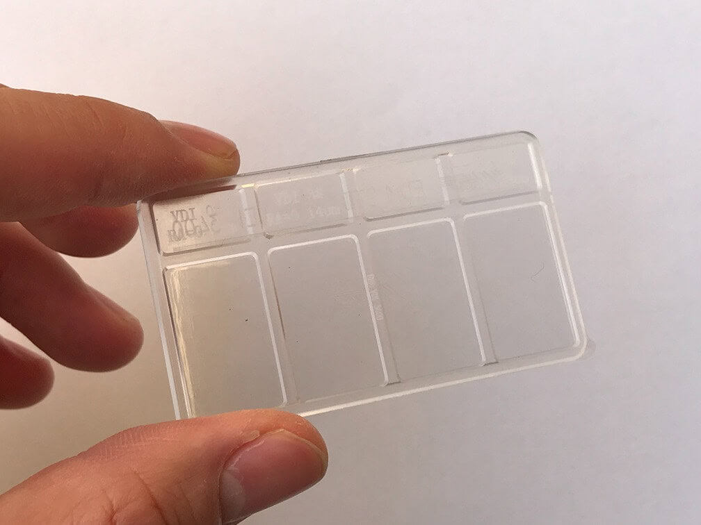 VDI #0, #3, #6, #9 Texture Chip: Plastic & Metal Version