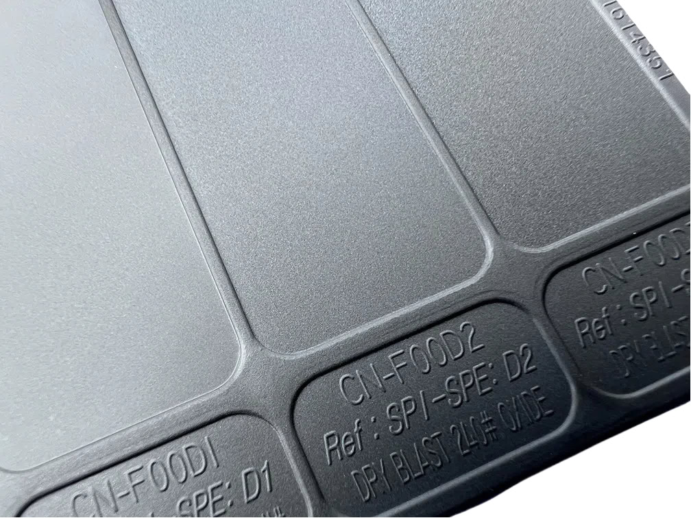 High-Quality SPI Surface Finish Card - Fast Delivery 2-5 Days | Plastopia