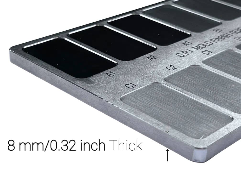 SPI Mold Finish Steel Guide - Plastopia