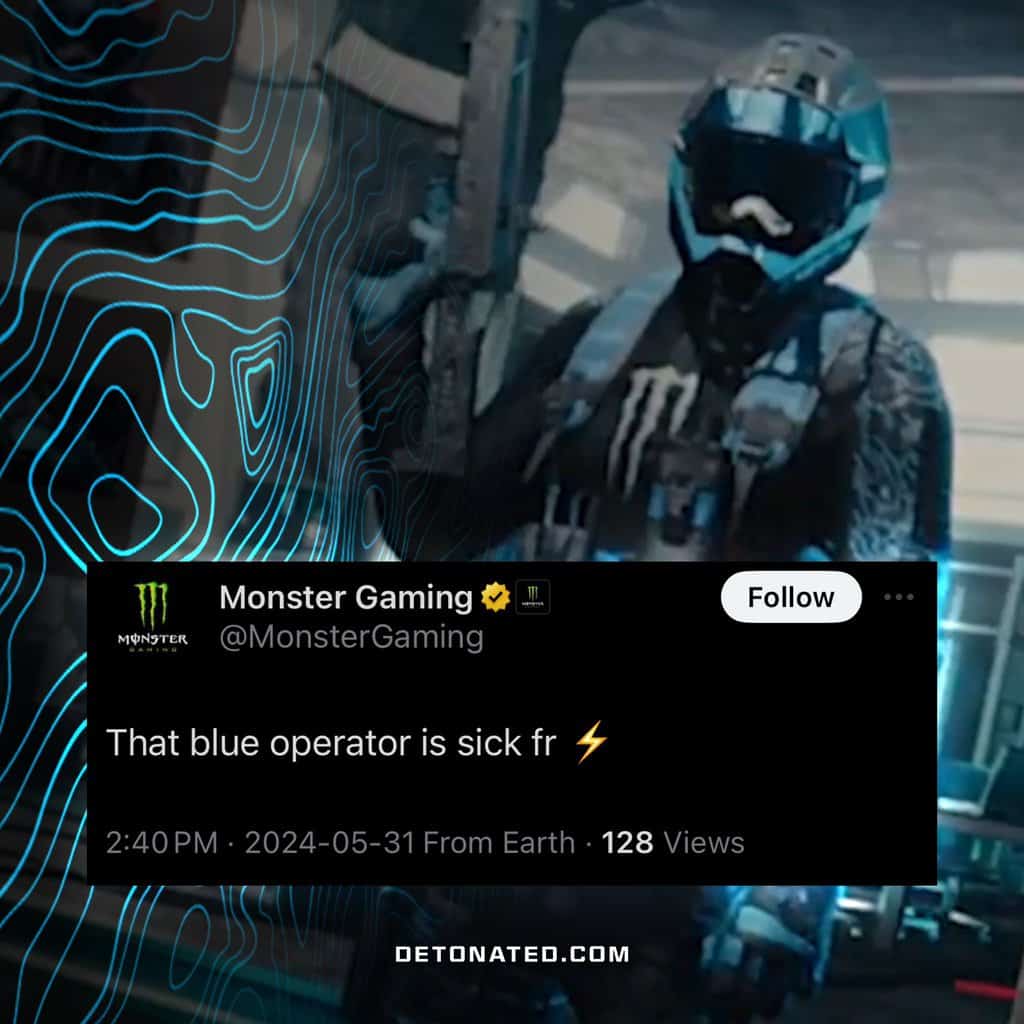 How to Unlock Blue Monster Skin in Modern Warfare 3 | Warzone 'Lo ...