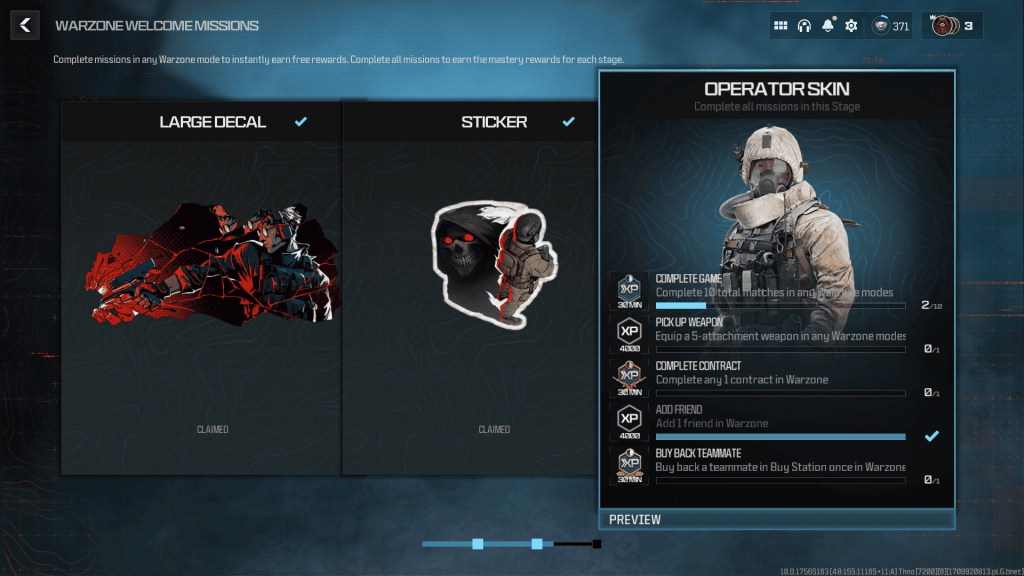 Warzone 4 Year Anniversary Event, Missions and Rewards | “Welcome ...