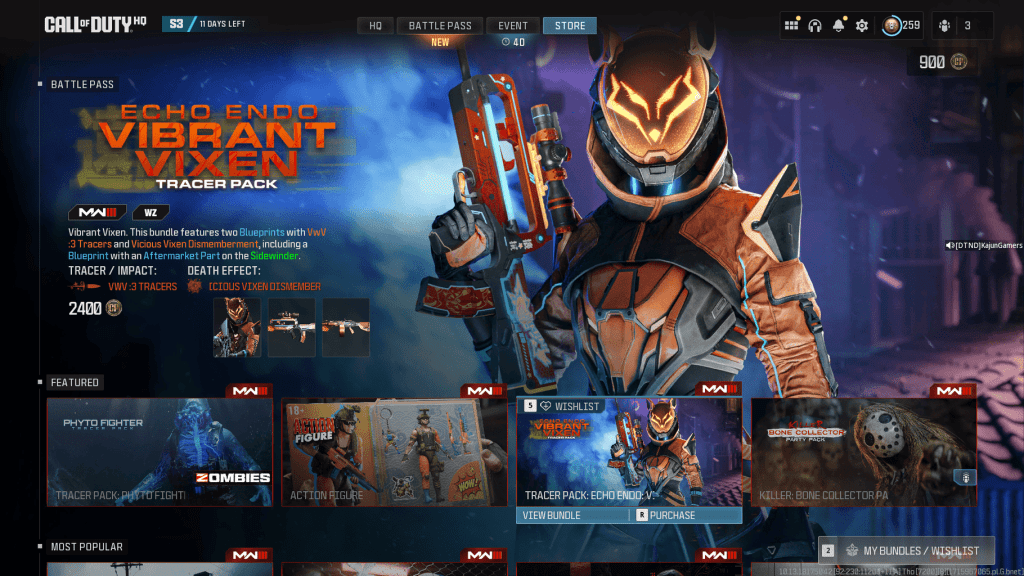 ALL MW3 SEASON 3 RELOADED BUNDLES, RELEASE DATES, & EARLY PREVIEWS ...