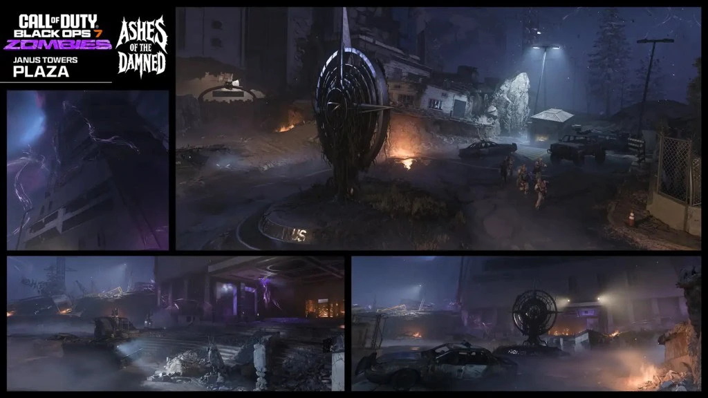 Black Ops 7 Zombies 'Ashes of the Damned' Launch Map Locations, Story ...