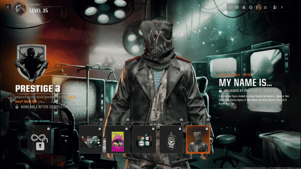 All Black Ops 6 Prestige Level 1000 Rewards, Free Operator Skins, and ...