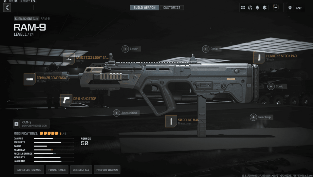 BEST RAM-9 LOADOUT WARZONE SEASON 2 RELOADED | SMG CLOSE RANGE META ...