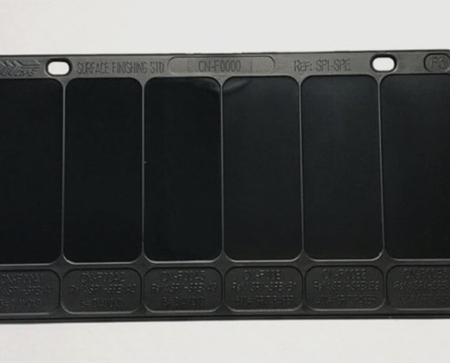 VDI 3400 Texture Card & SPI finish Card - Plastopia