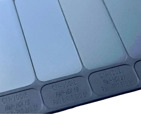 High-Quality VDI 3400 Texture Card - Fast Delivery 2-5 Days | Plastopia