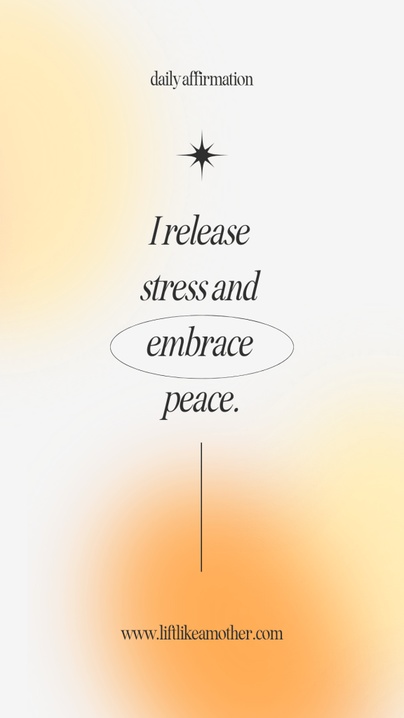 self affirmation stress