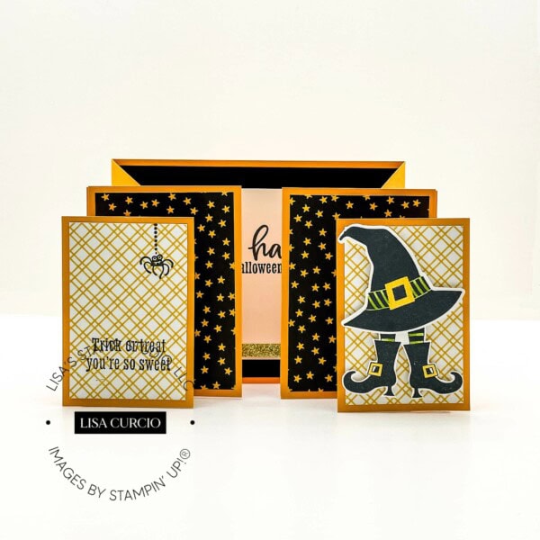 Dazzle Them with this Exquisite Gate Fold Accordion Christmas Card