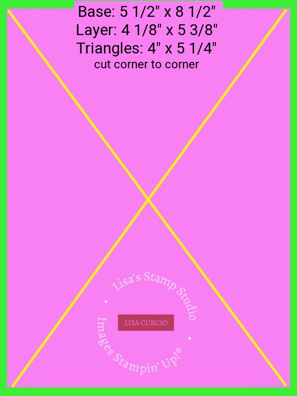 Paper Triangles Make a Unique Greeting Card | Handmade Card Ideas