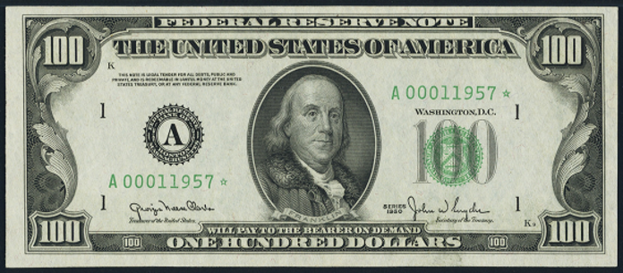 1950B $100 Green Seal Federal Reserve Note Value – How much is 1950B ... 1950B $100 Green Seal Federal Reserve Note Value – How much is 1950B ...