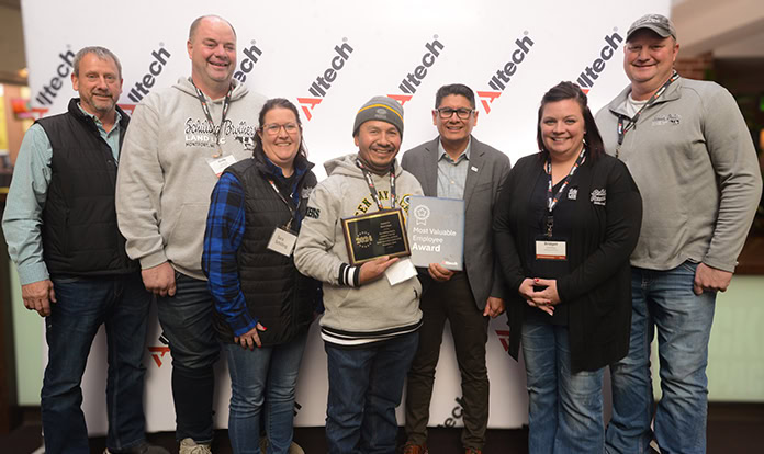 Alltech honors dairy farm employee - Feed & Additive Magazine