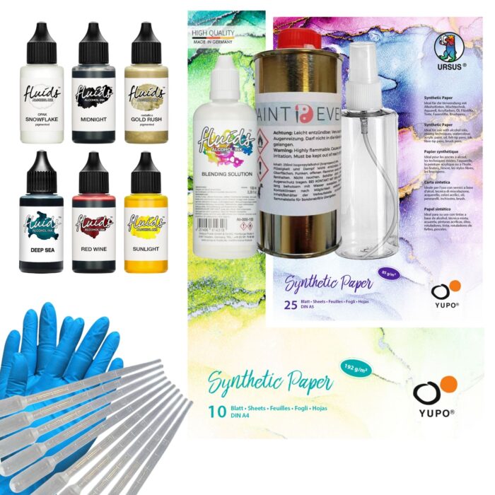 Alcohol Ink Starter Set GO (2022) - Alcohol-Ink.ch