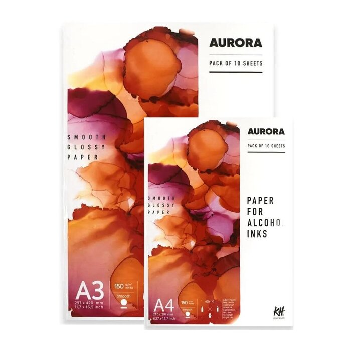 AURORA Alcohol Ink Paper - Alcohol-Ink.ch