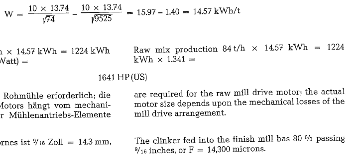 Grinding work index according to Bond - INFINITY FOR CEMENT EQUIPMENT