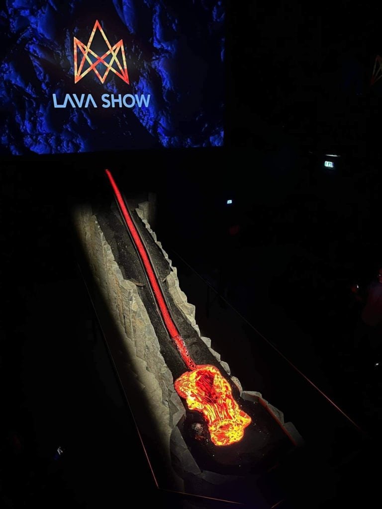 See the Lava Show - hot indoor experience in Vík and Reykjavik
