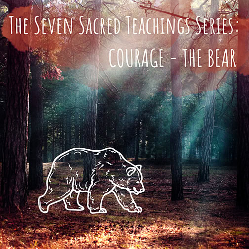 Miywasin Moment: The Seven Sacred Teachings: Courage - The Bear ...