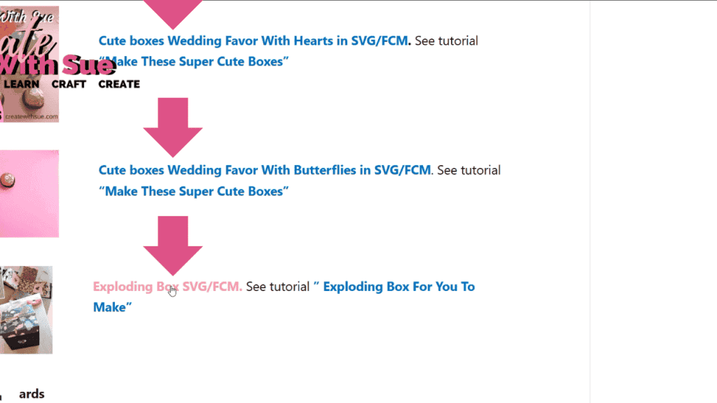 Create With Sue Resource Library - How to Access it - Create With Sue