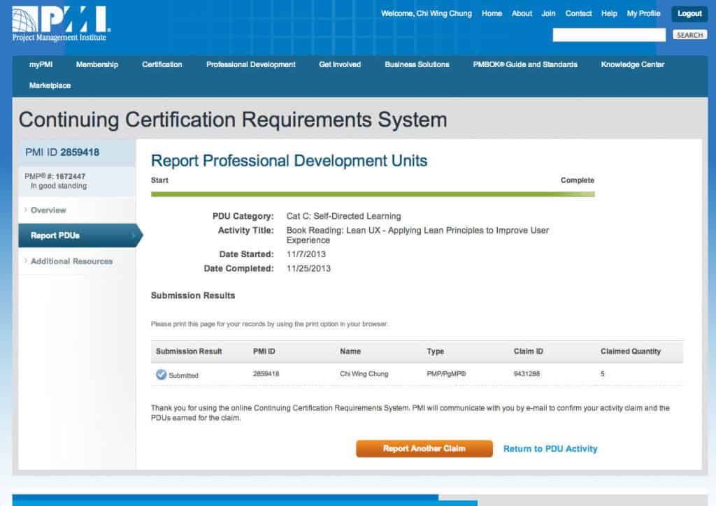 Claim PDU for Reading Books Related to Project Managment - Updated PMP, PMI-ACP & ITIL Exam Tips ...