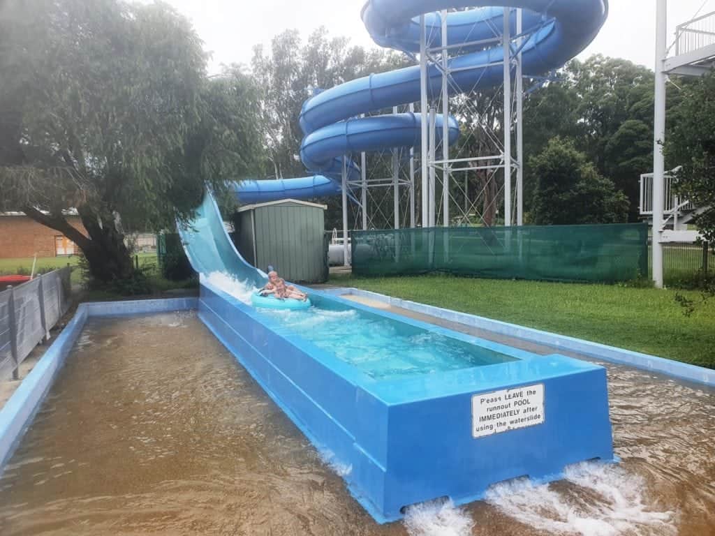 Enjoy a Swim & Waterslide at Tomaree Aquatic Centre - Newy with Kids