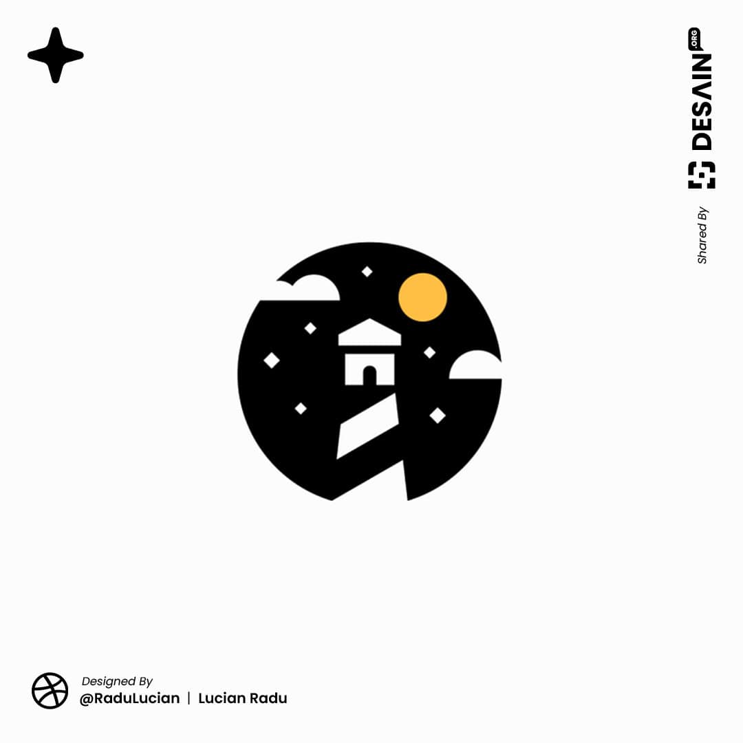 50 Best Lighthouse Logo Designs You Should Check Out: Vol. 1 | DESAIN.ORG