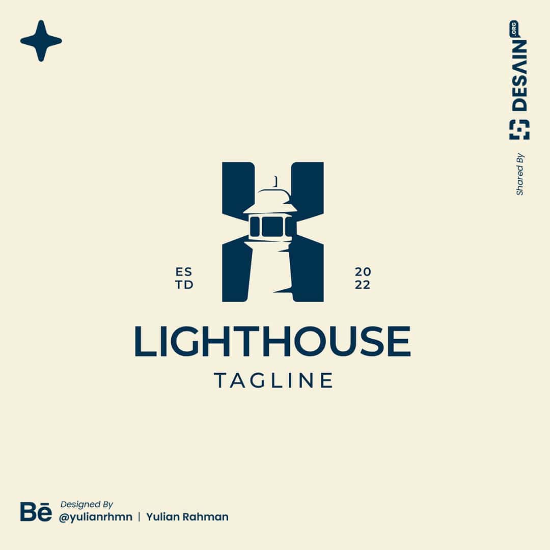 50 Best Lighthouse Logo Designs You Should Check Out: Vol. 1 | DESAIN.ORG