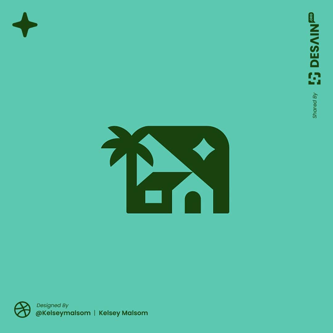 55 Palm Tree Logo Concepts You’ll Love | DESAIN.ORG