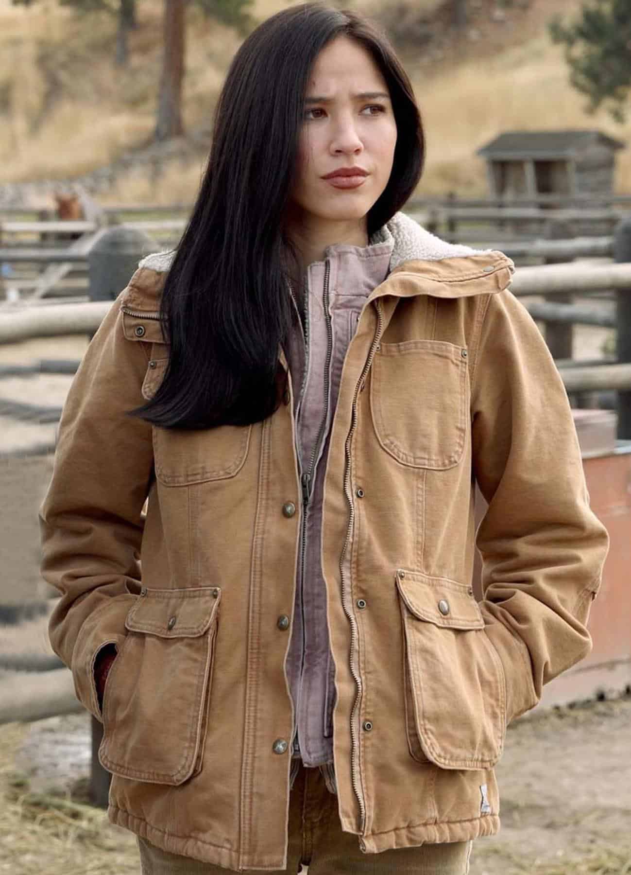 Monica Dutton Cotton Jacket Kelsey Chow Yellowstone