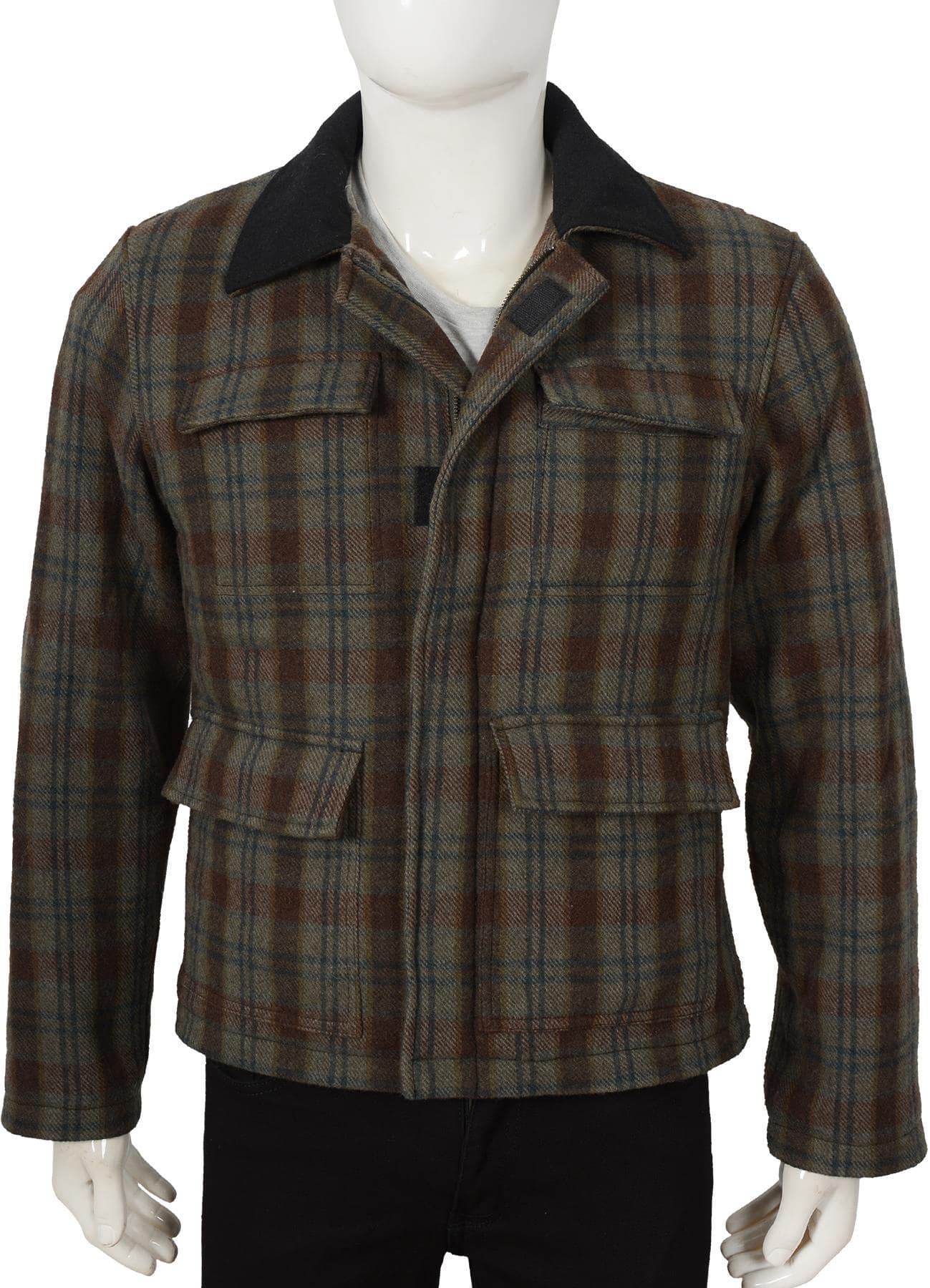 John Dutton Plaid Jacket Yellowstone Season 2