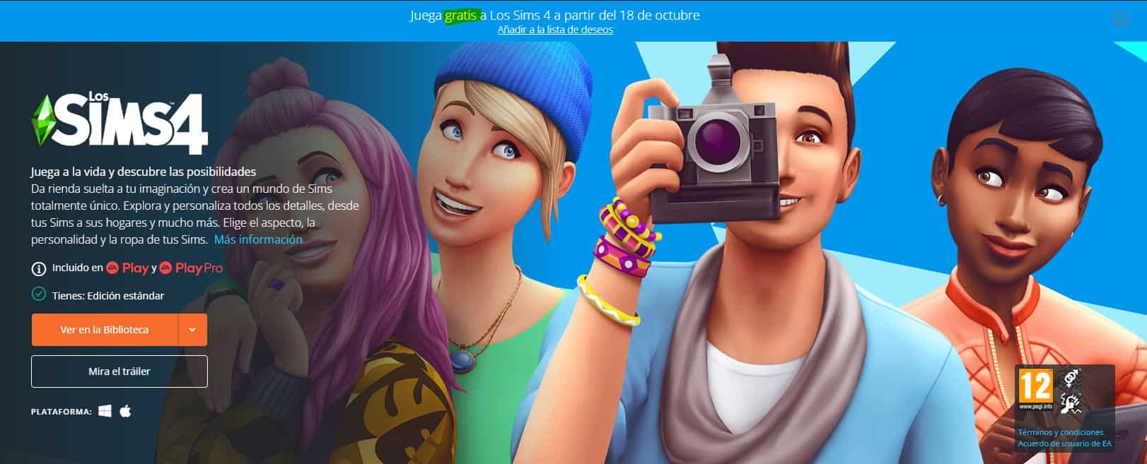 Los Sims 4 ¡GRATIS! - Simsguru