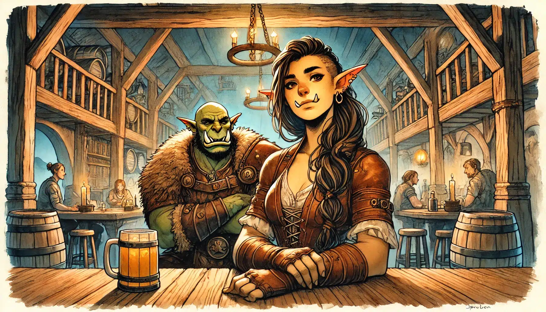 How to Roleplay a DND Half-Orc with Depth and Complexity - LitRPG Reads
