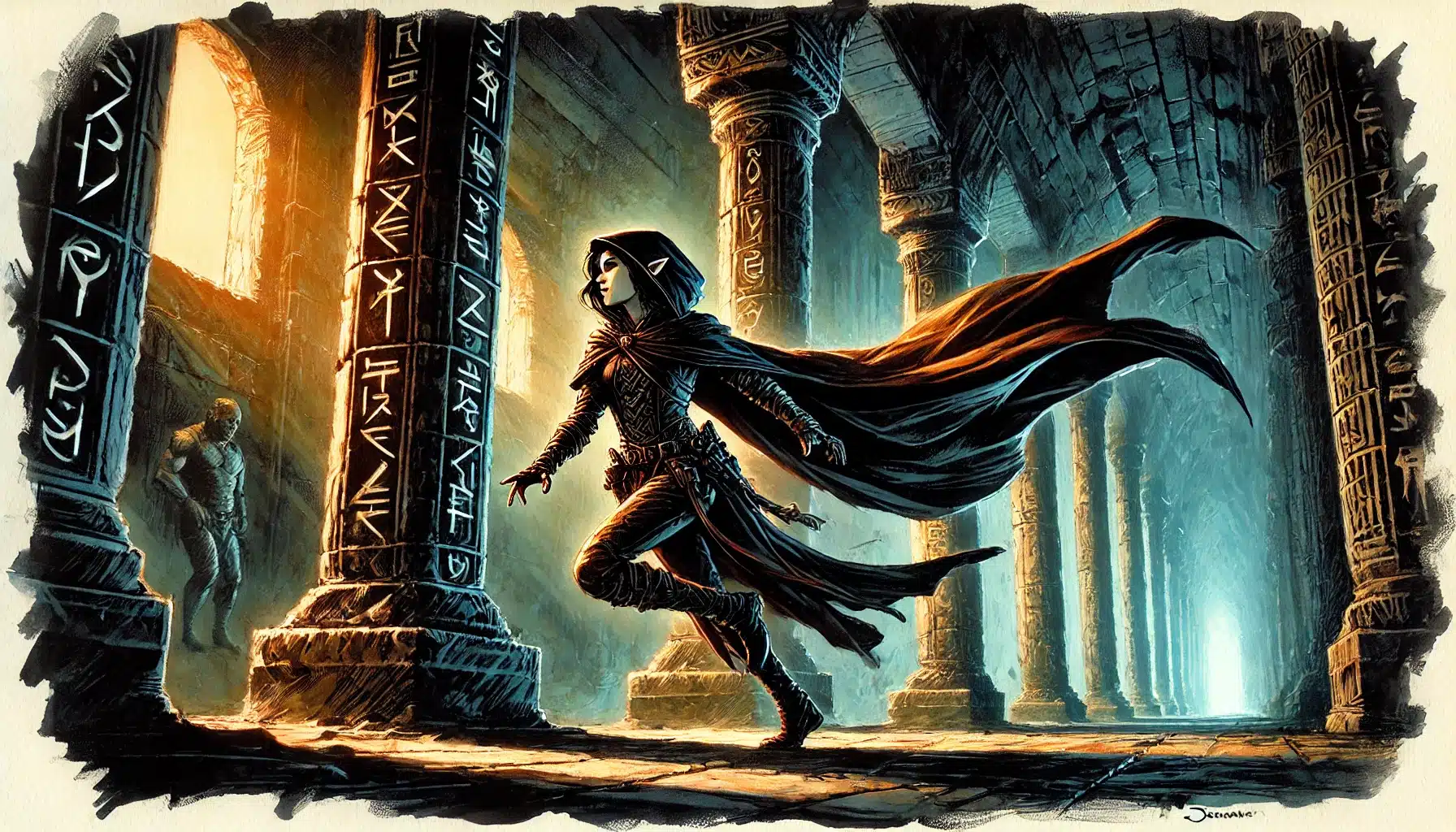 The ULTIMATE D&D Stealth Build (Rogue/Monk Guide) - LitRPG Reads