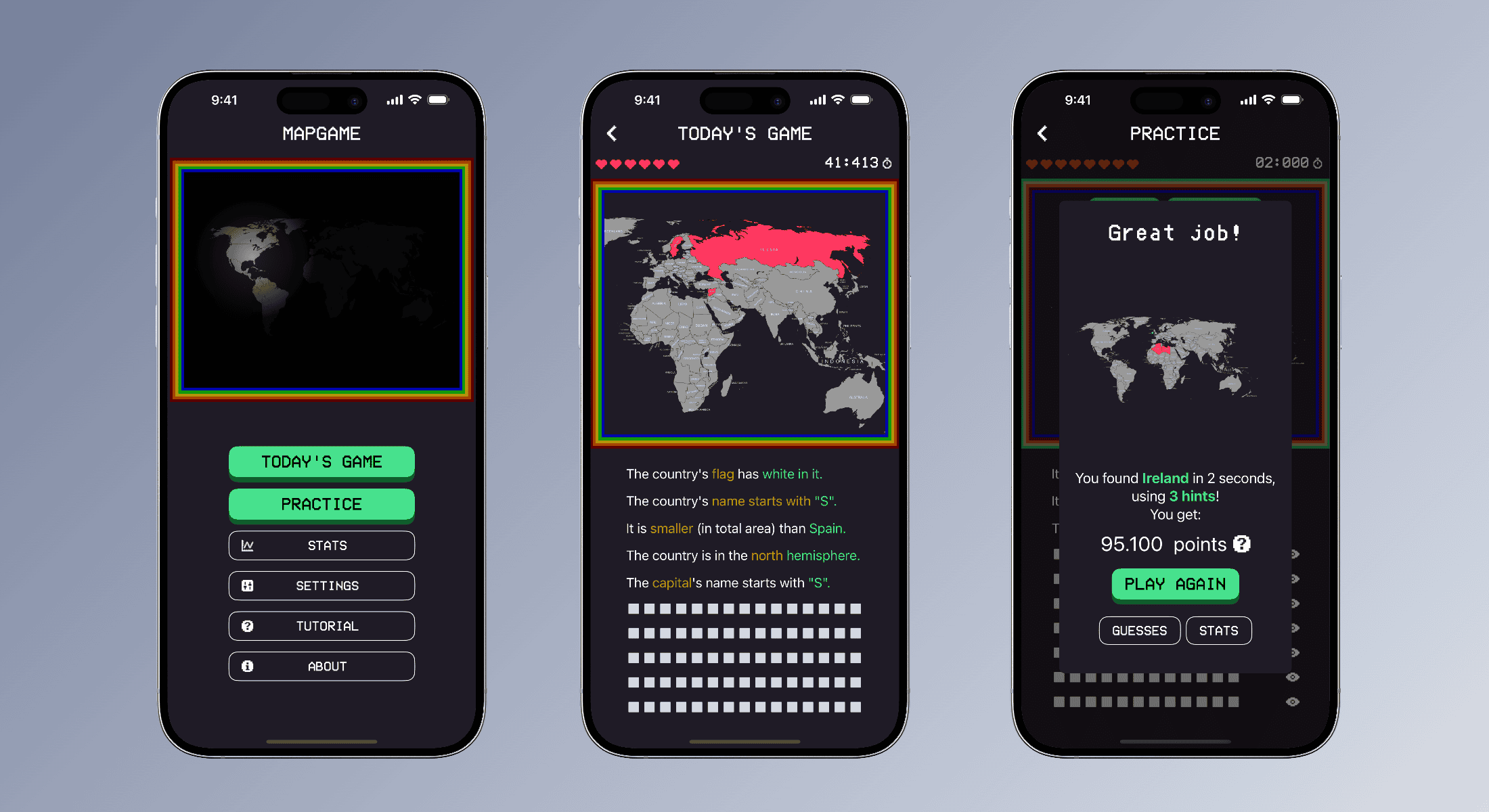 MapGame now available on iOS! - Blog - MapChart