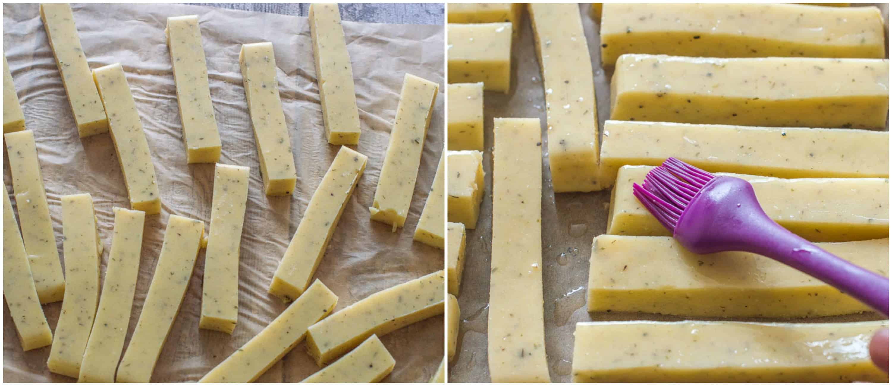 Funchi Fries (Dutch Caribbean)(Vegan + Gluten Free) - That Girl Cooks ...