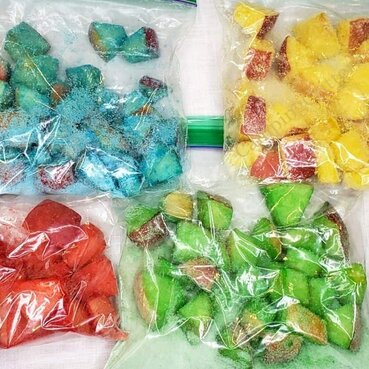 How to Make Easy Rainbow Apples