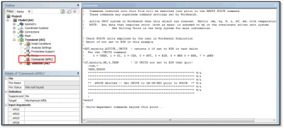 Detecting Units with an APDL Commands Object | SimuTech Group
