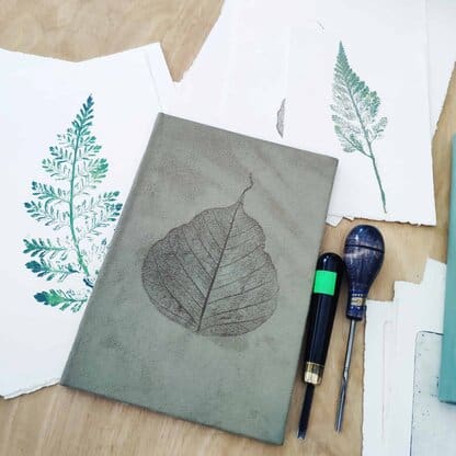 Warsztaty: linoryt. Stwórz roślinny notes / Wrocław - Zielony Słoik Wrocław