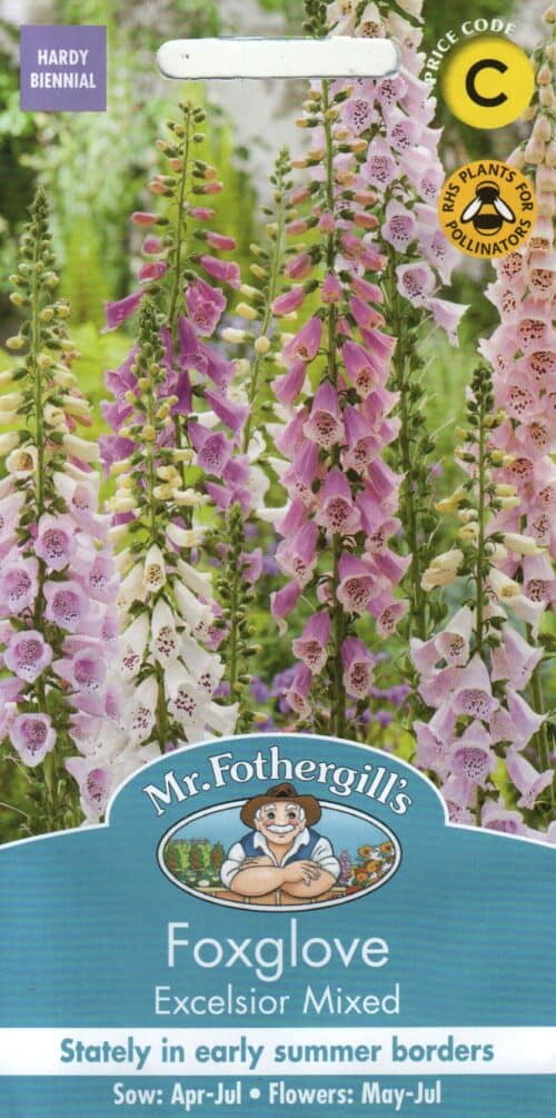 Verev sõrmkübar "Excelsior Mixed" - seemned.ee