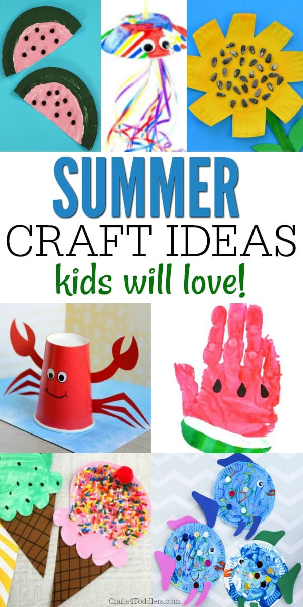 20 Summer Crafts for Toddlers - Crafts 4 Toddlers