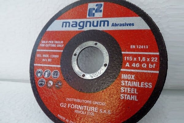 Disco Taglio INOX 115mm Diametro - Piano - Magnum G2 - G2 Forniture