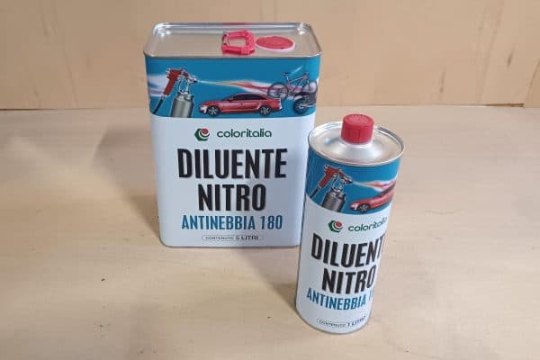 Diluente Nitro Antinebbia, latta da 1 lt o 5 lt - G2 Forniture