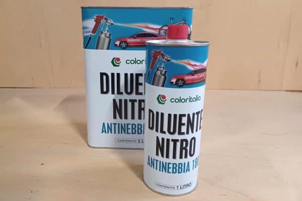 Diluente Nitro Antinebbia, latta da 1 lt o 5 lt - G2 Forniture