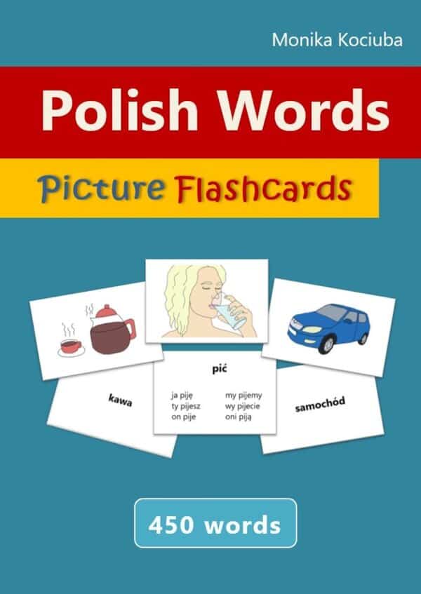 Polish Words Picture Flashcards (PDF+MP3) | Polish with Monika