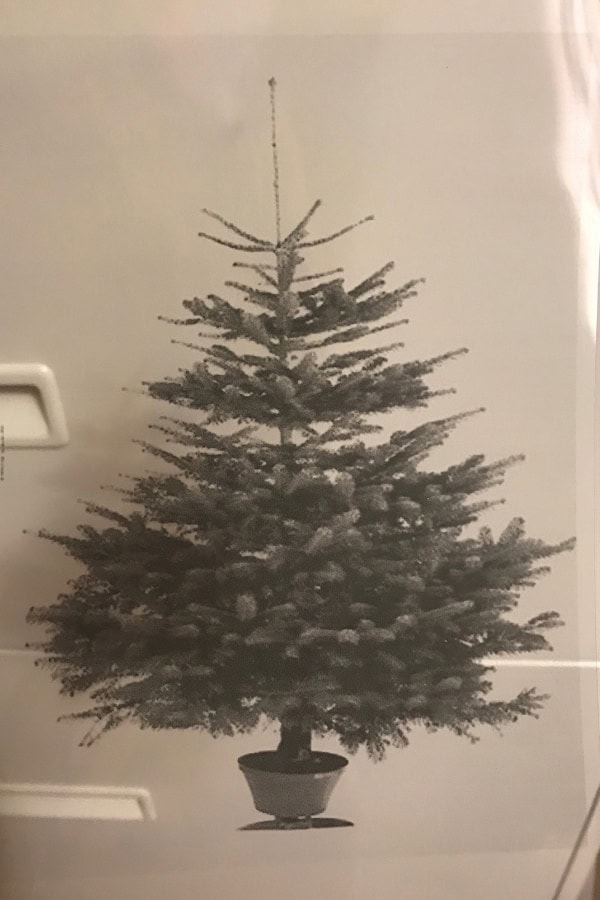 IKEA VINTER CHRISTMAS FABRIC DIY