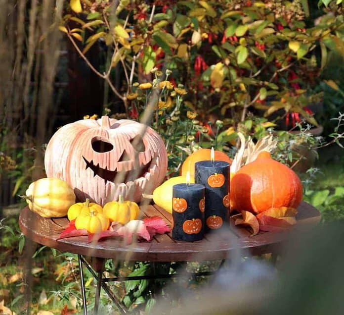 Herbstliche Dekoideen mit Kürbis