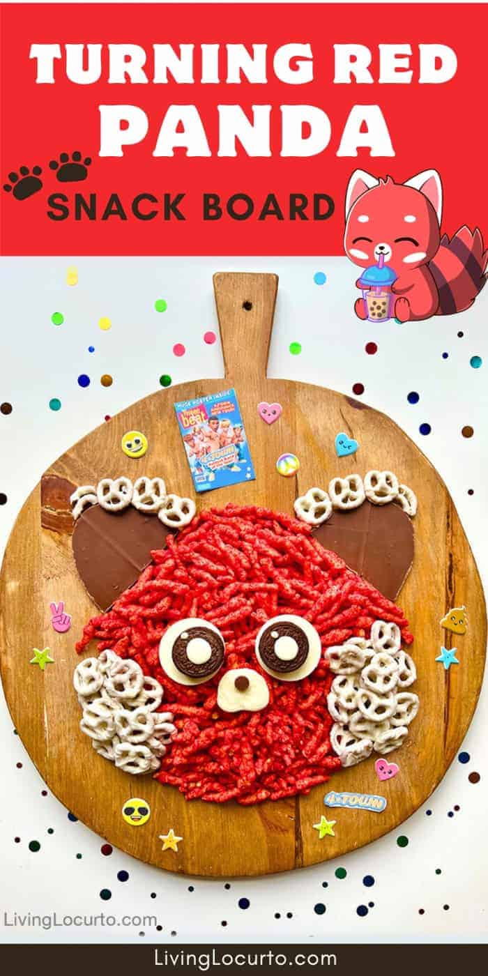 Turning Red Panda Snack Board - Fun Charcuterie - Living Locurto