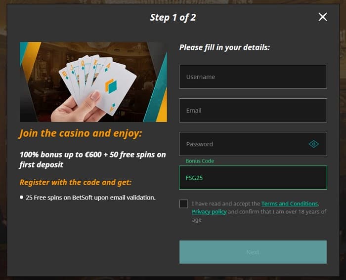 Casino Superlines 25 Free Spins Exclusive No Deposit Bonus